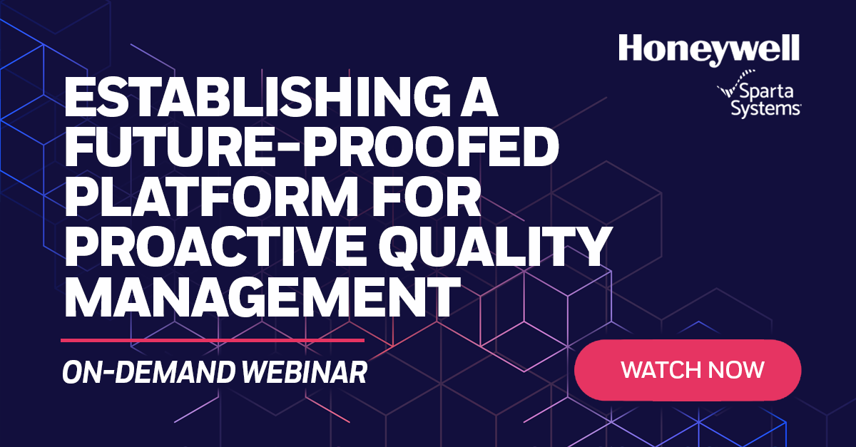 Establishing a Future-Proofed Platform for Proactive Quality Management ...